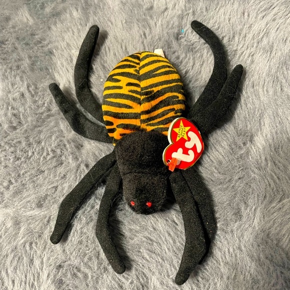 Ty | Toys | Ty Beanie Baby Spinner Rare 9s Spider Stuffed Animal ...
